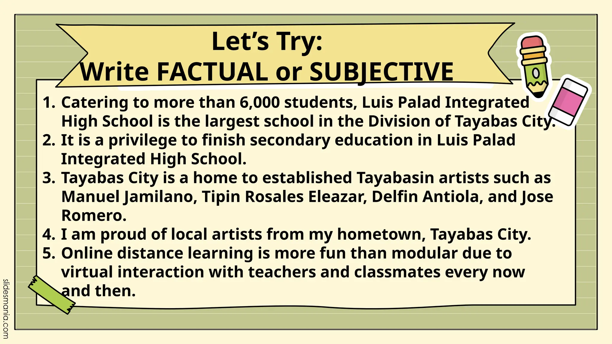 Grade9 - Quarter 4- Module 1 - Factual Information and Subjective ...