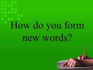 Eng9 determining word origins | PPT