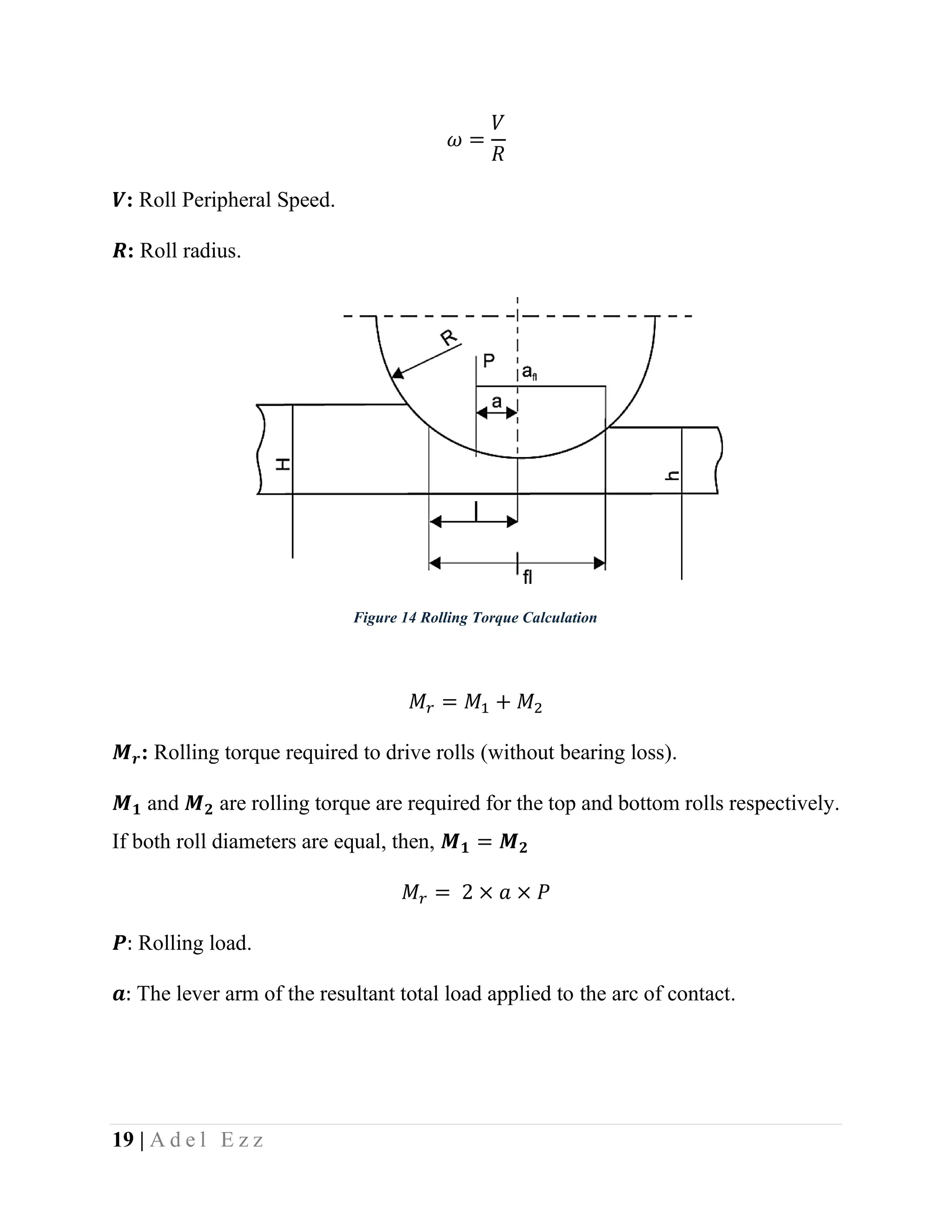 Comprehensive Rolling Mill Equations: Essential Calculations for Draft ...