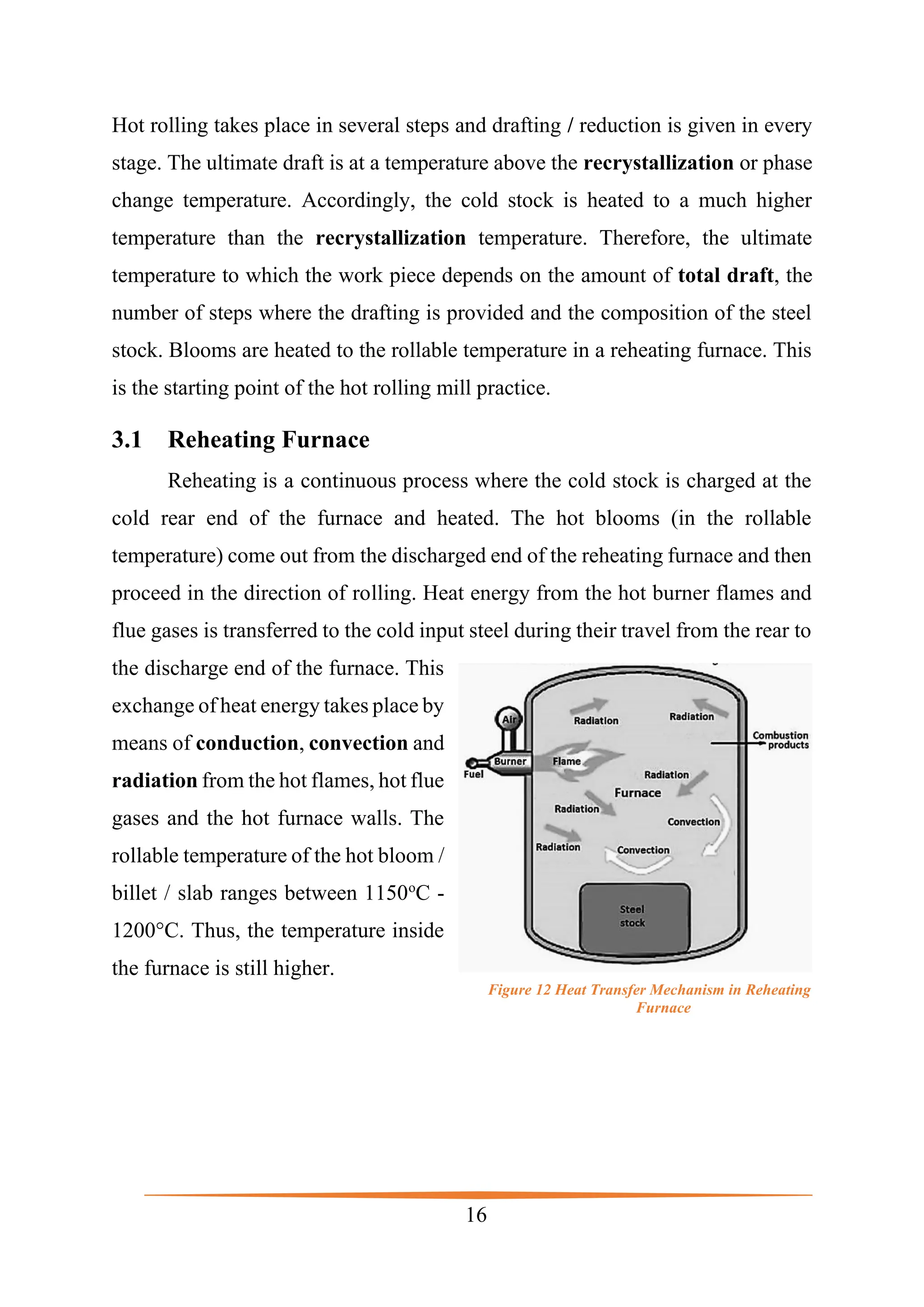 Rolling Mill Process and Principles | PDF