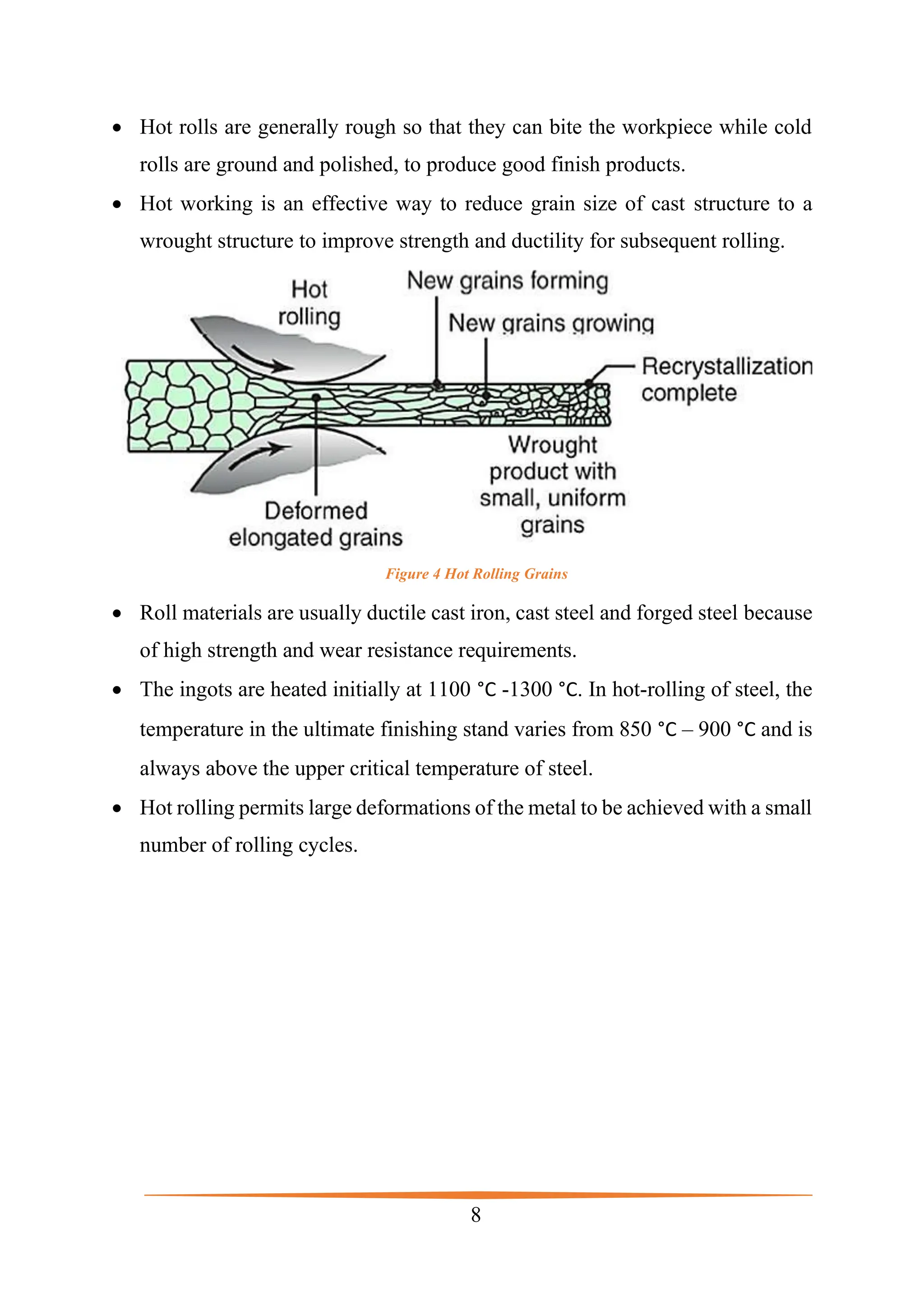 Rolling Mill Process and Principles | PDF