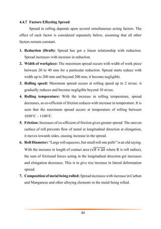 Rolling Mill Process and Principles | PDF