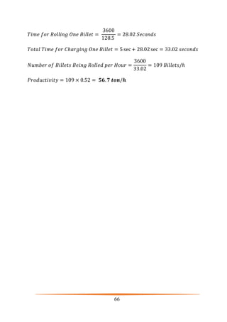 Rolling Mill Process and Principles | PDF