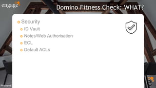 Domino Fitness. Time for a Health Check | PPT