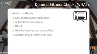 Domino Fitness. Time for a Health Check | PPT