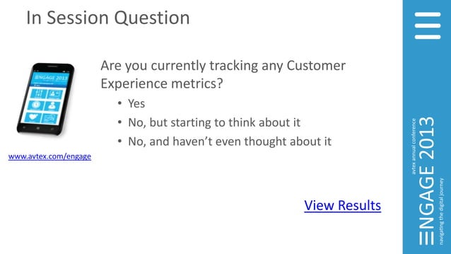 Engage 2013 - Designing a cx dashboard | PPTX | Internet for Beginners ...