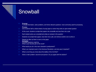 Engaged Learning Strategies | PPT