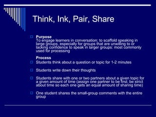 Engaged Learning Strategies | PPT