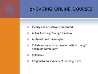 Engaged learning and collaboration | PPT