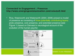 Engagement, Flow, Presence | PPT