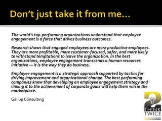 A Roadmap to Employee Engagement | PPTX