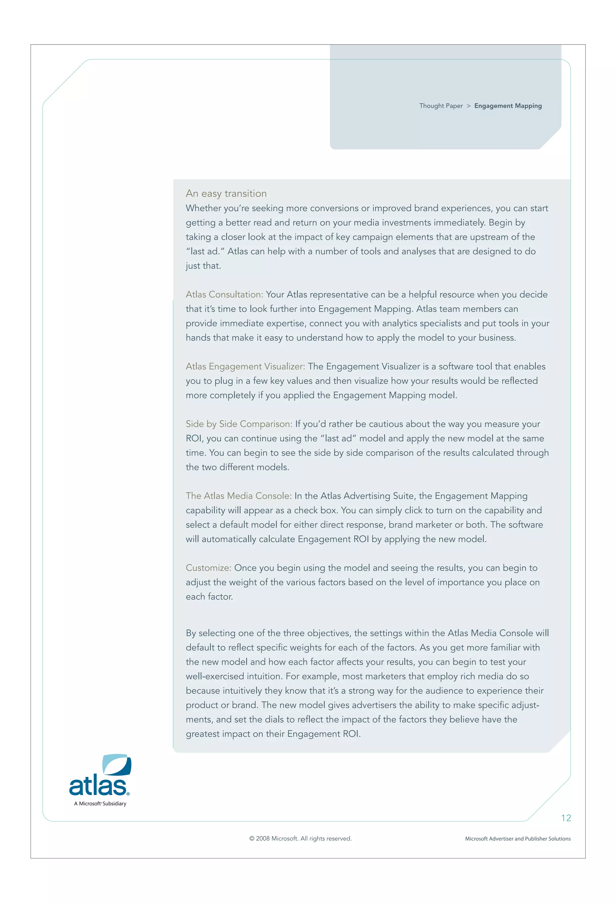 Engagement Mapping Overview | PDF