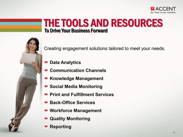 ACCENT Marketing Overview | PPT