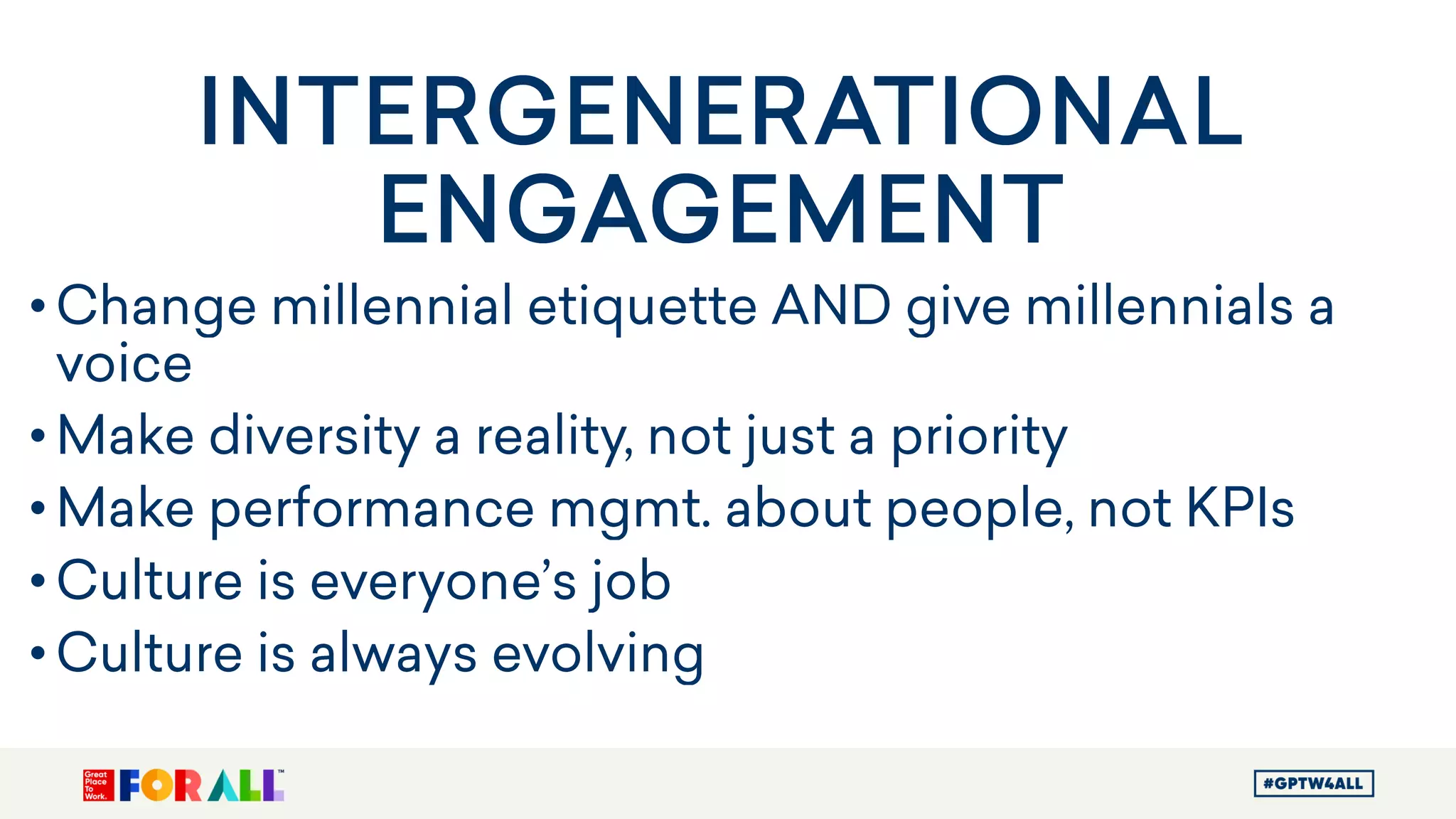 Engagement For All: Fostering Intergenerational Collaboration in the ...