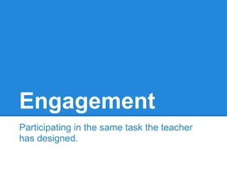 Engagement in Science with Interactives | PPT