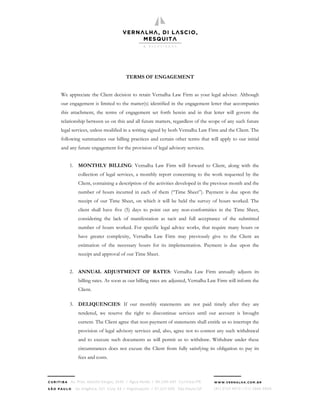 Engagement letter | PDF