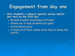 EngagementStrategiesHS.ppt strategy strategies | PPT | Secondary ...