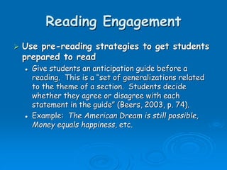 EngagementStrategiesHS.ppt strategy strategies | PPT | Secondary ...