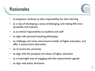 Engagement through partnership: students as partners in learning and ...