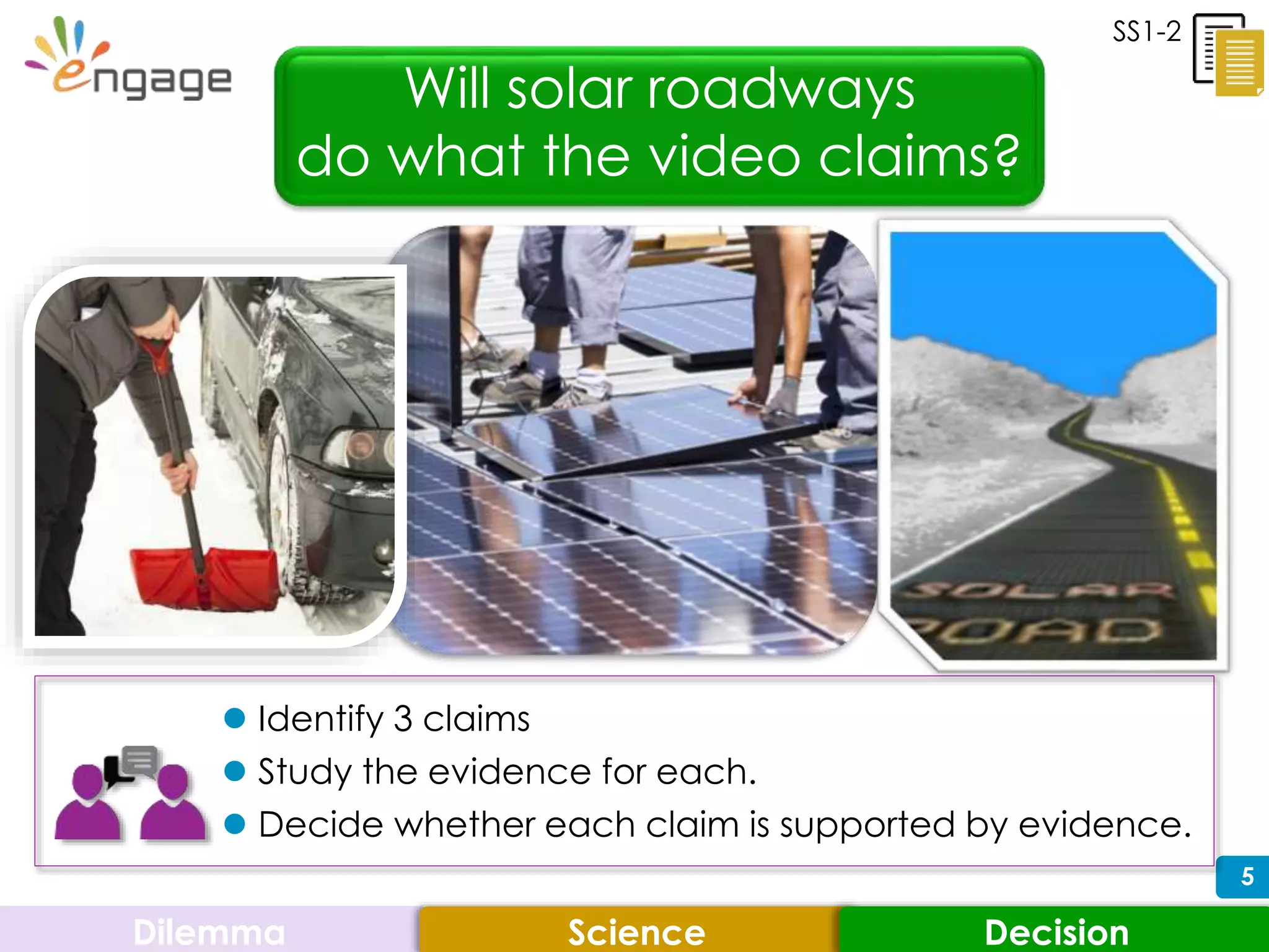 ENGAGE solar roadways | PPTX