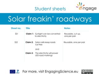 ENGAGE solar roadways | PPTX