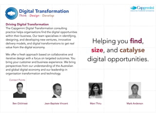 Capgemini presentation: gamification and the digital advantage | PPT