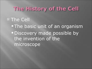 World of Cells | PPT