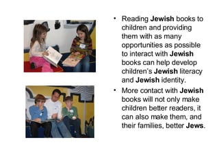 Engaging Jewish Learning Through Literature, Part I | PPT