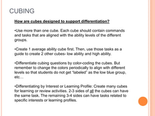 Engaging all learners with student centered activities | PPTX