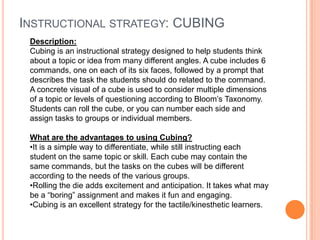 Engaging all learners with student centered activities | PPTX