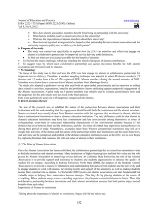 Engaging alumni in collaborative partnership for improved service | PDF
