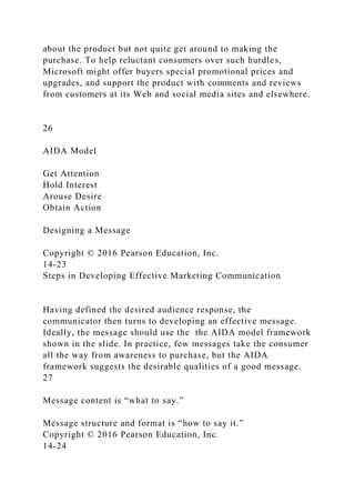 Engaging Customers and Communicating Customer ValueIntegrate.docx