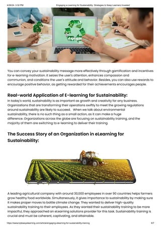 Engaging e-Learning for Sustainability_ Strategies to Keep Learners ...
