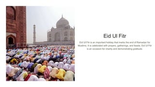 Engaging Eid Ul Fitr Presentation for Kindergartners.pptx | National ...