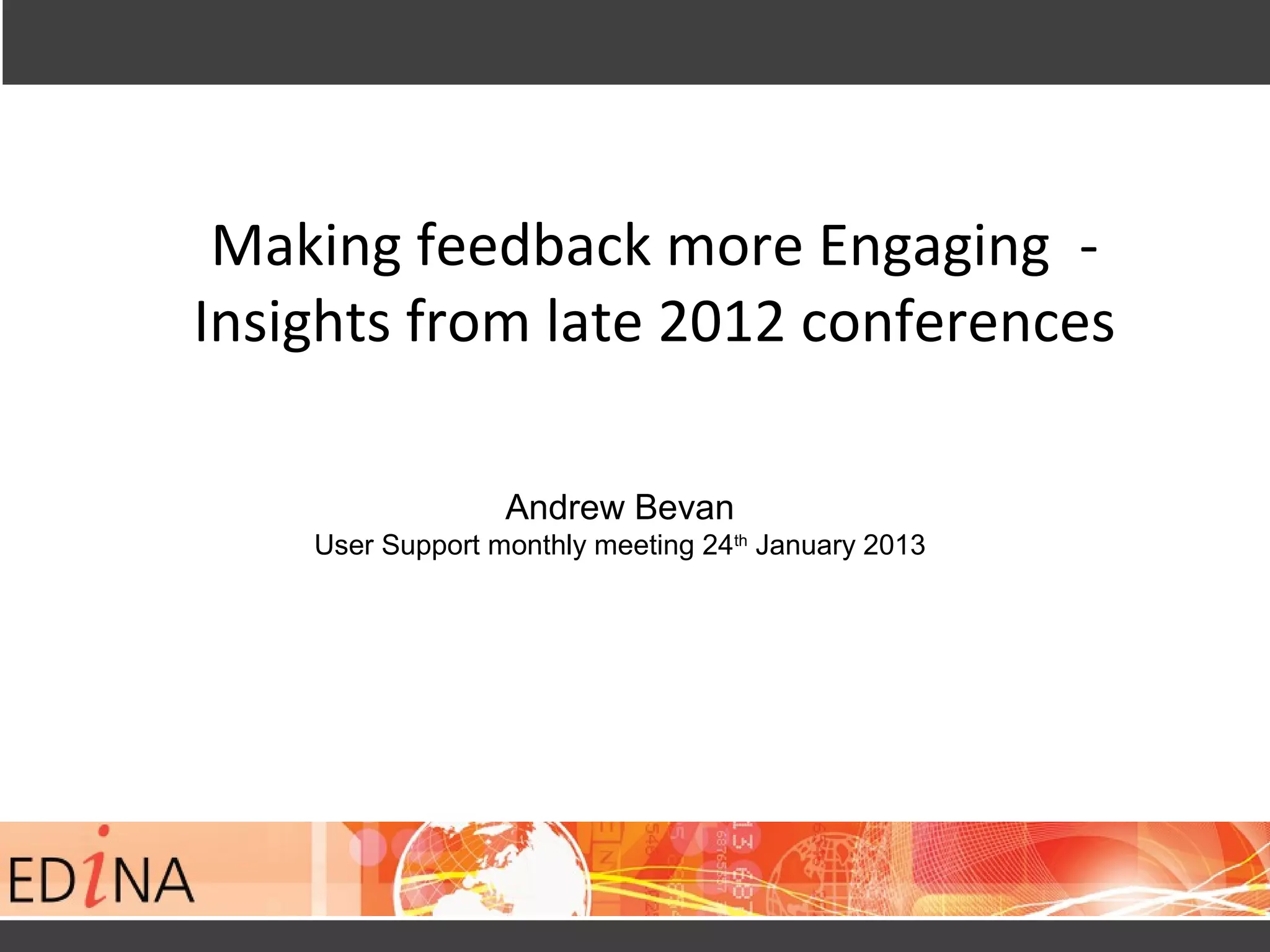 Engaging feedback (with links) | PPT