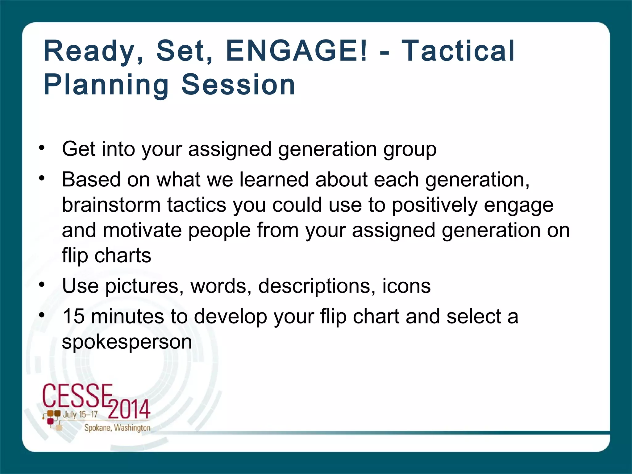 Engaging 5 Generations in the Workplace | PPT