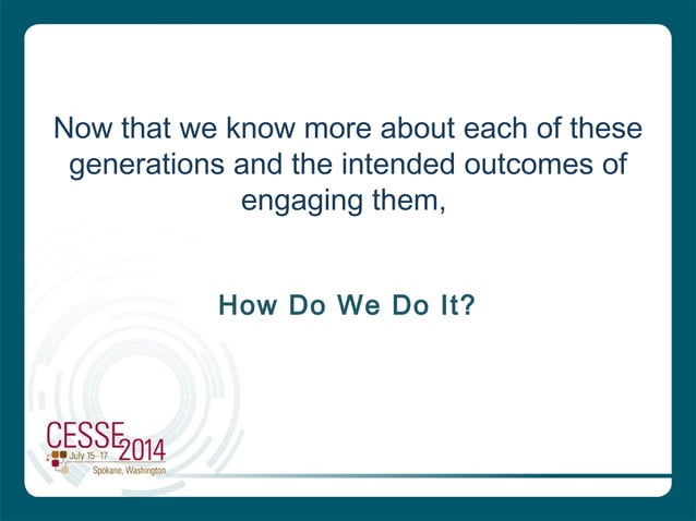 Engaging 5 Generations in the Workplace | PPT