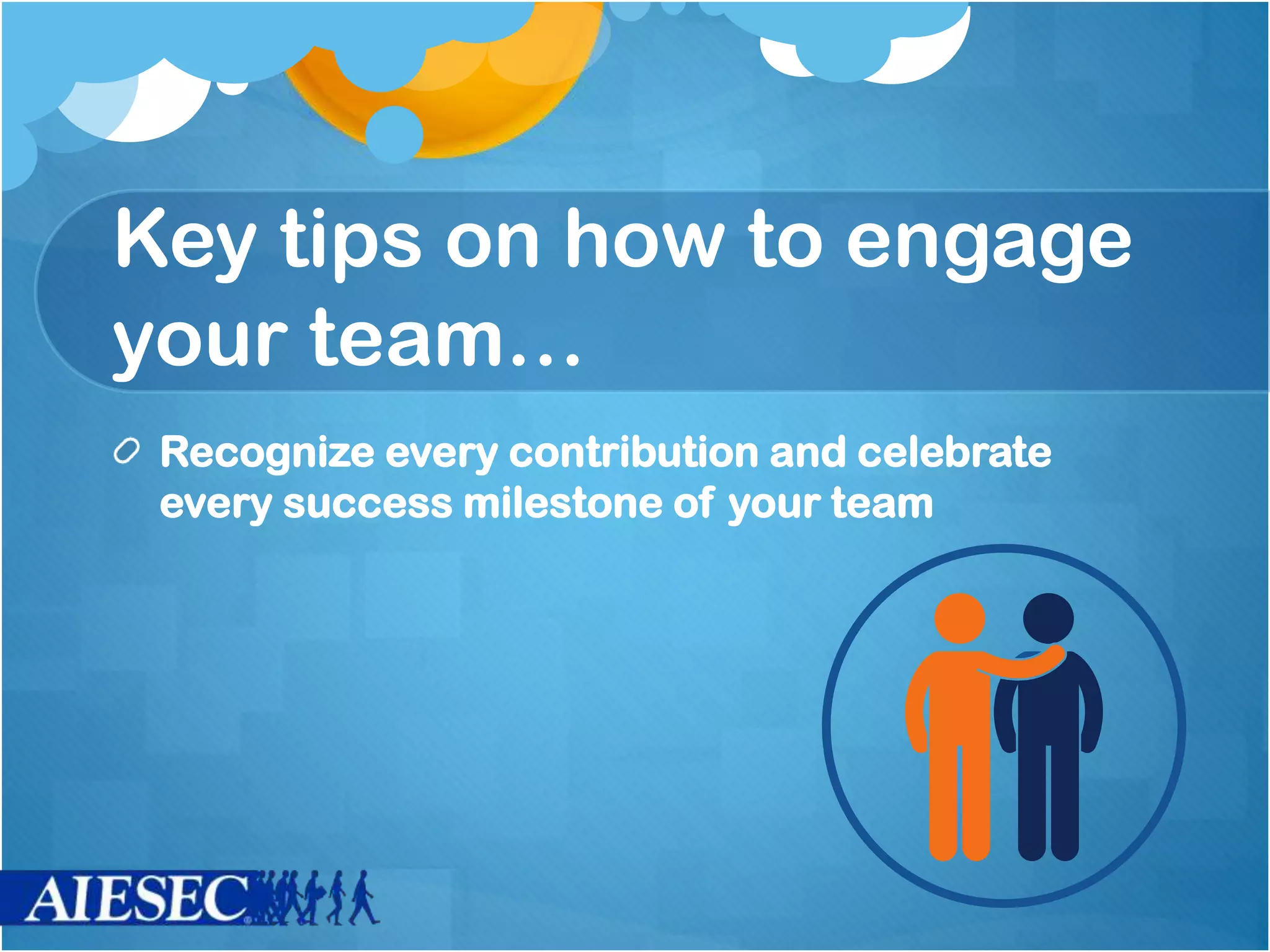 Engaging my team | PPTX