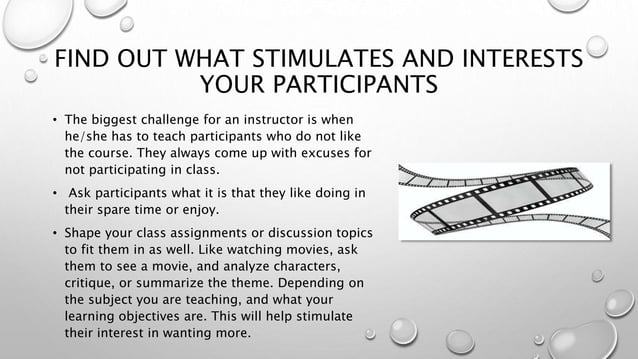 Engaging participants | PPT