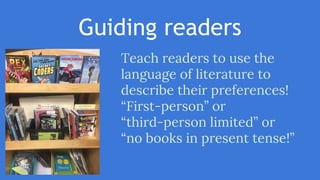 Engaging readers: Managing independent reading | PPT