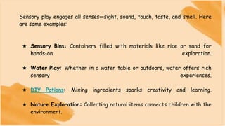 Engaging Sensory Activities for 5-10 Year Olds | PPTX