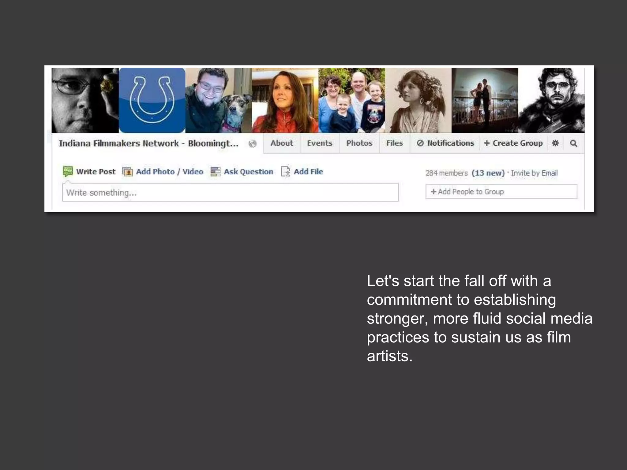 Engaging social media for filmmaking success | PPT