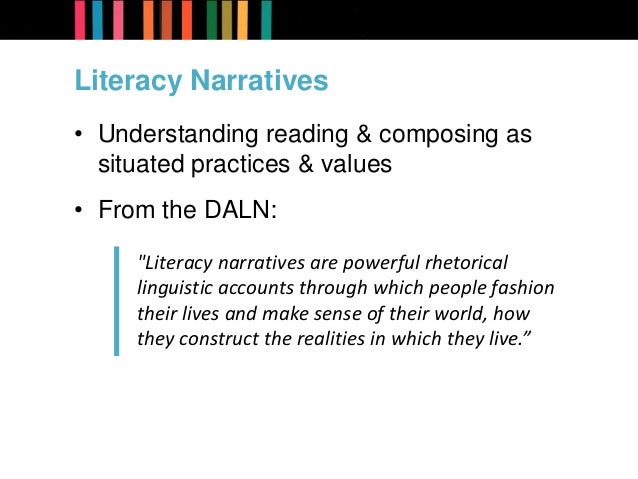 Engaging Stories: Creating an Ethnographic Literacy Narrative Project…