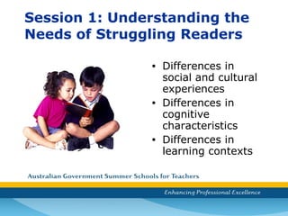 Engaging Struggling Readers | PPT