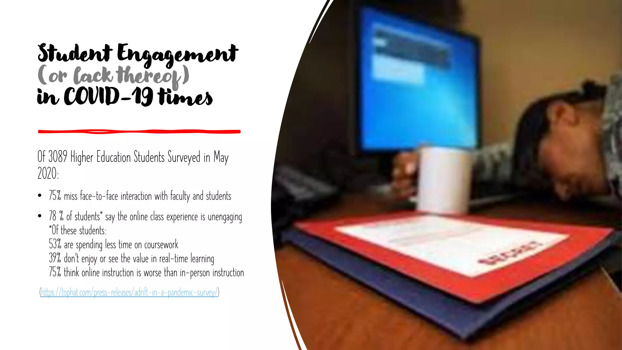 Engaging students in online learning | PPTX