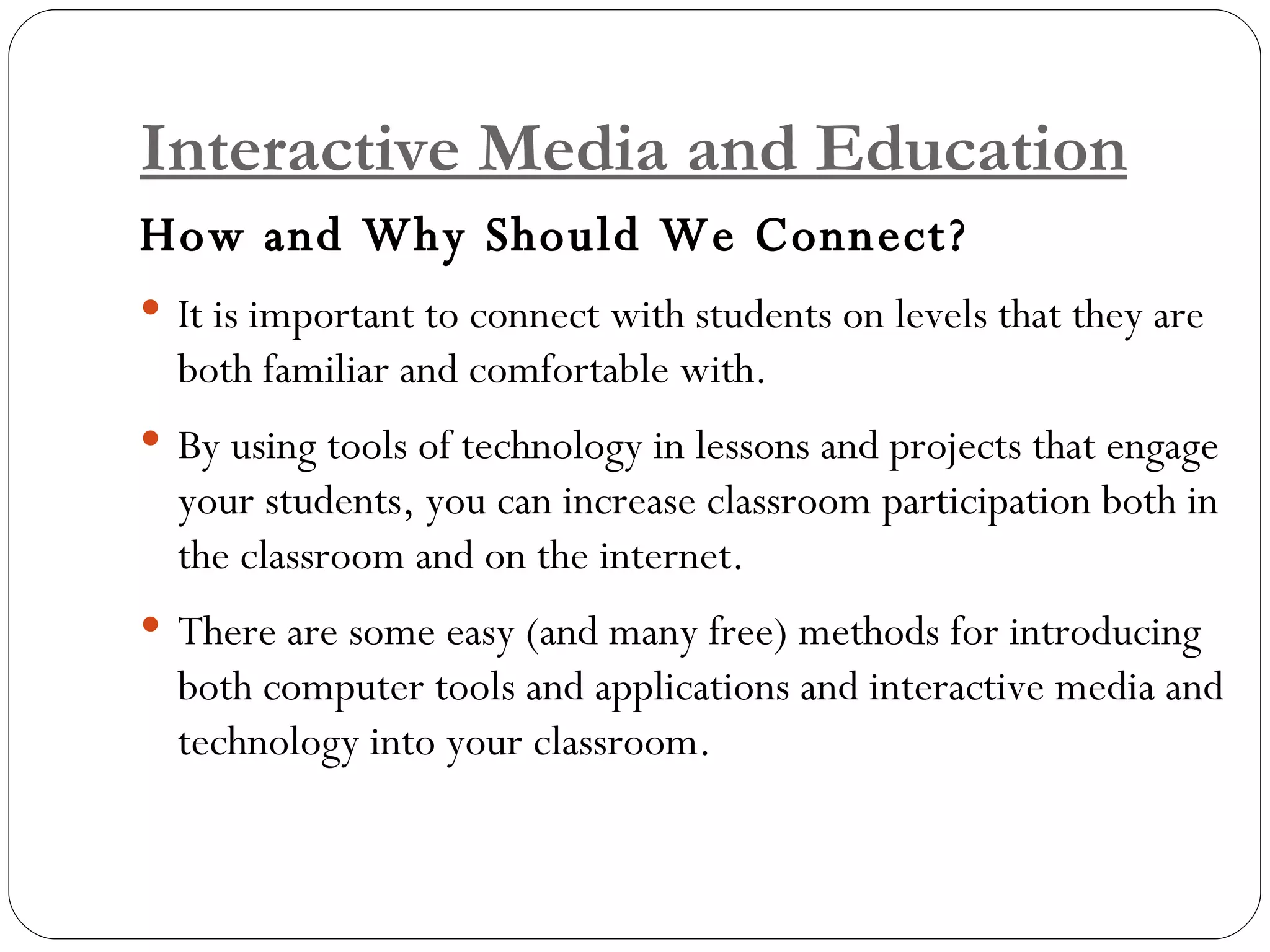 Engaging Your Classroom | PPT
