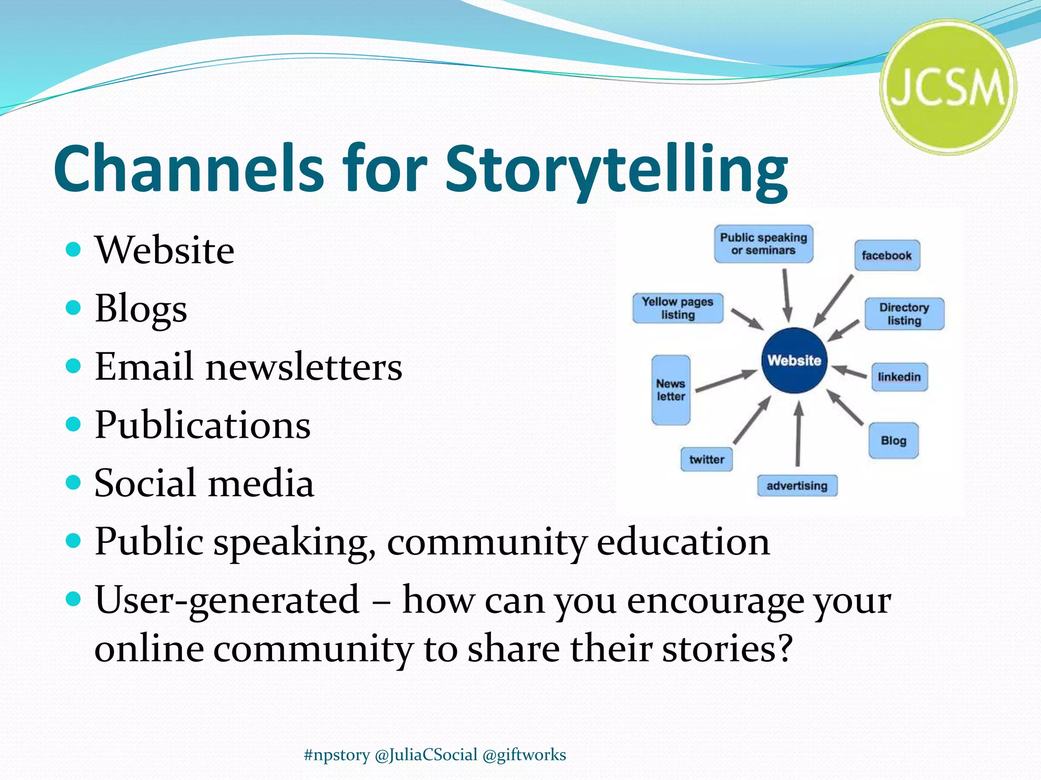 Engaging Your Nonprofit Community Through Storytelling & Social Media ...