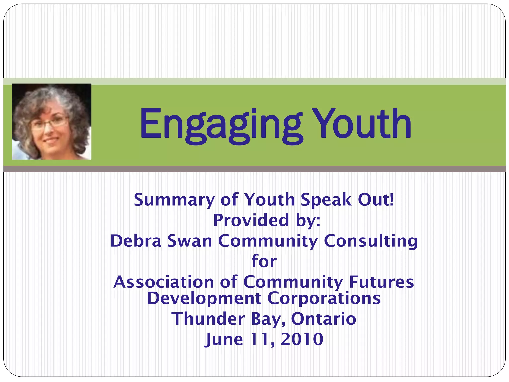 Engaging Youth | PDF