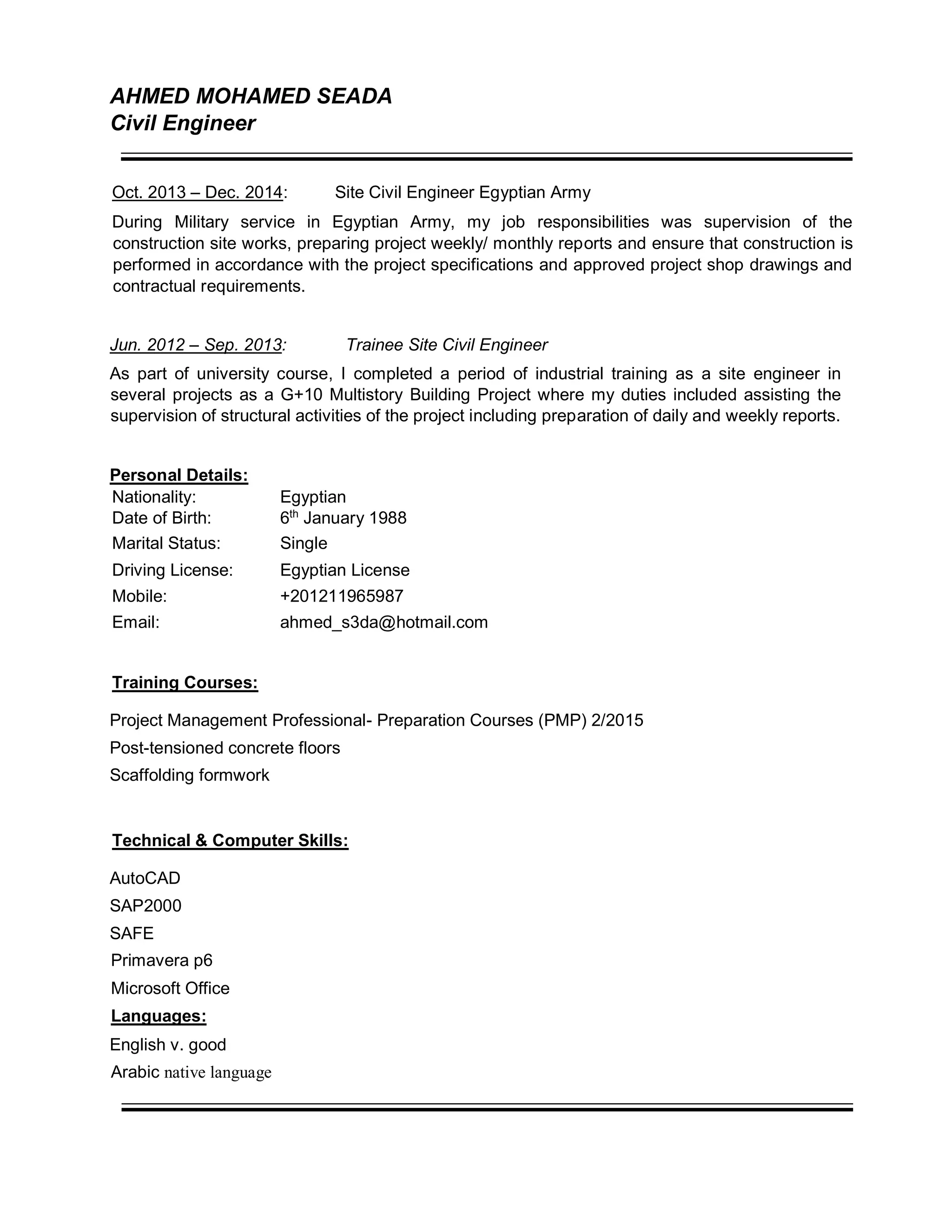 Eng Ahmmed Mohamed Seada Pdf