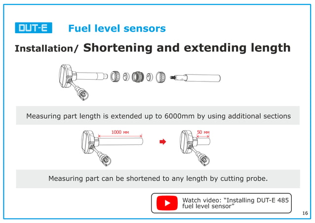 Fuel level sensors. How to measure fuel volume in the tank. Technoton ...